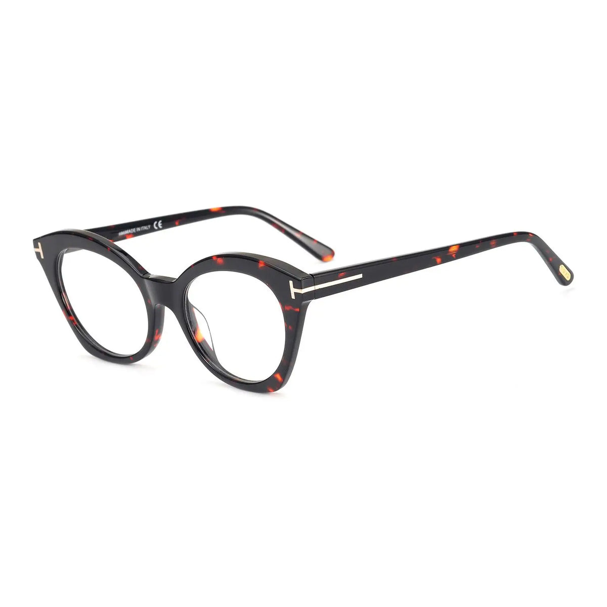 eyeglass frame TF5456 imported plate with large frame cat’s eye myopia ...