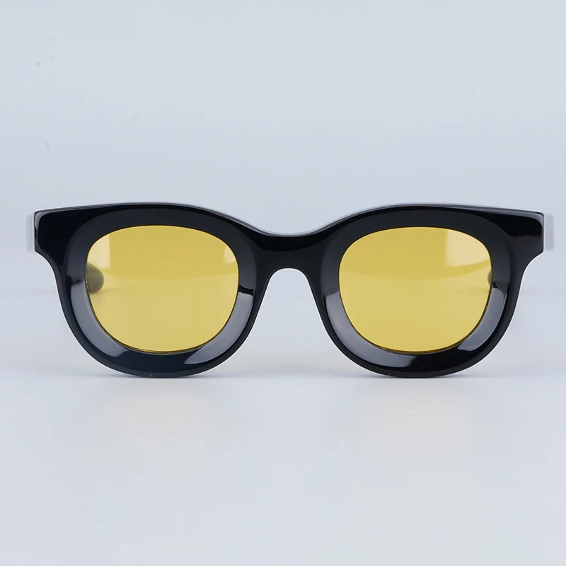 JAPANESE Oval Concept High Street Sunglasses Frames Retro Vintage Desi ...
