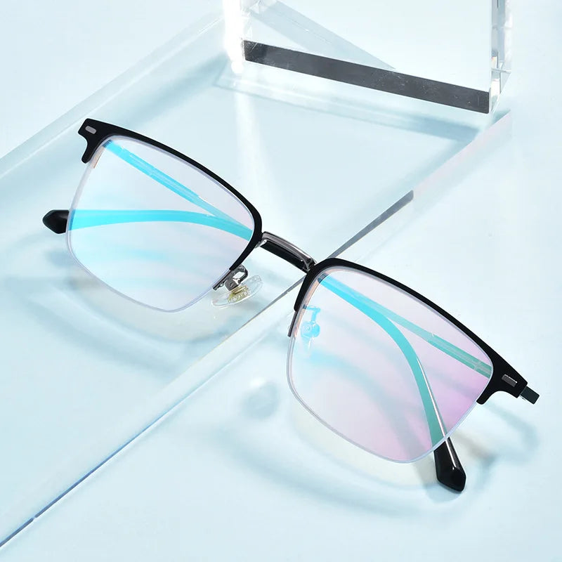 Pure Titanium Frame Color-blindness Glasses Red Green Color Blind Art ...