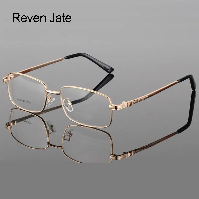 Reven Jate Prescription Alloy Optical Eyeglasses Frame with 4 Optional ...