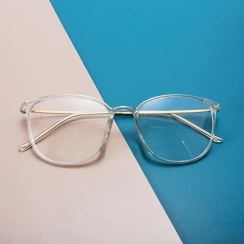 Ultem Transparent Glasses Women Retro Vintage Square Glasses Frame Men ...