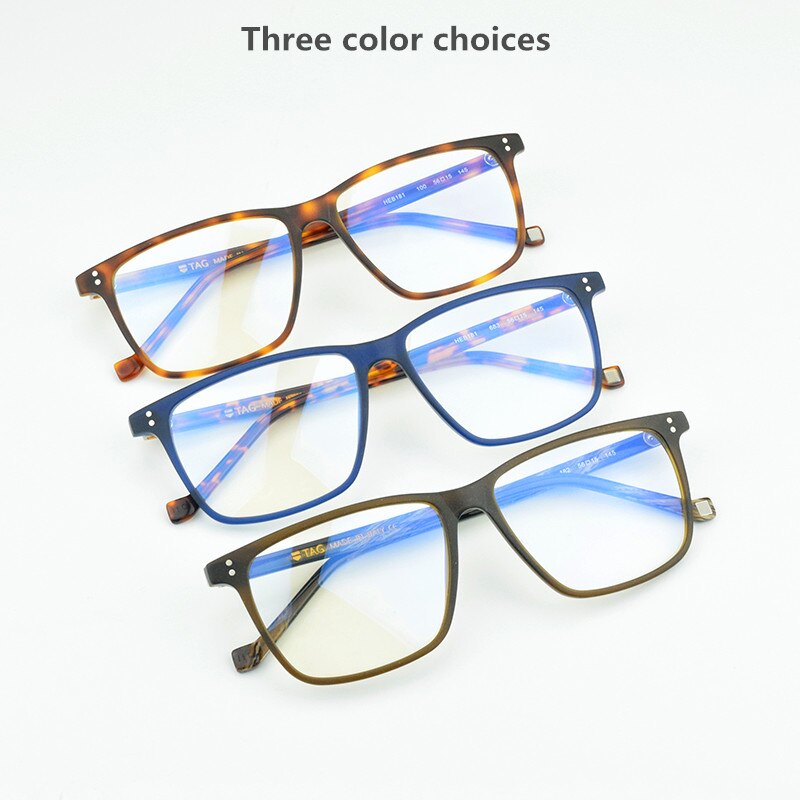 2023 glasses frame Retro TAG Hezekiah brand Big box eye glasses frame ...