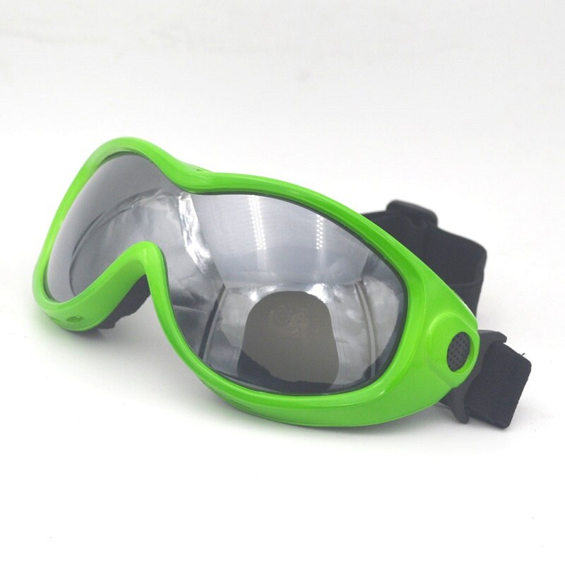Neon Green Ski Goggles Silver Lens SKi diffraction glasses – Cinily