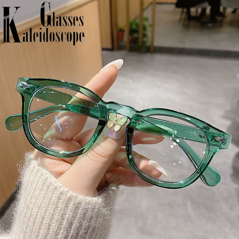 green frames for men