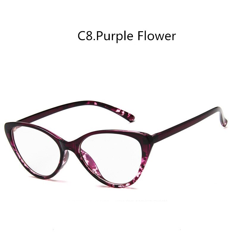 Kottdo Vintage Cat Eye Glasses Women Eyeglasses Frame Optical Spectacl