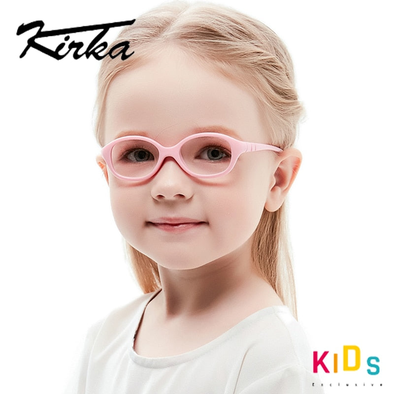 Kirka Kid Glasses Children Kids Eyeglasses Frame Brand Design Kids Cut ...
