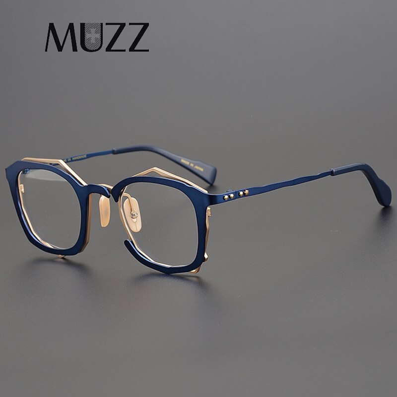 IP Titanium Retro Optical Eyeglasses Hand Made Japan Men Myopia Prescr ...