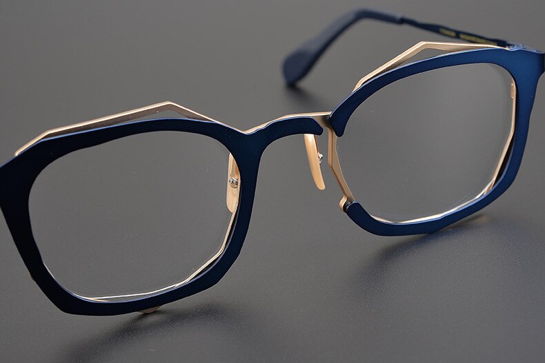 IP Titanium Retro Optical Eyeglasses Hand Made Japan Men Myopia Prescr ...
