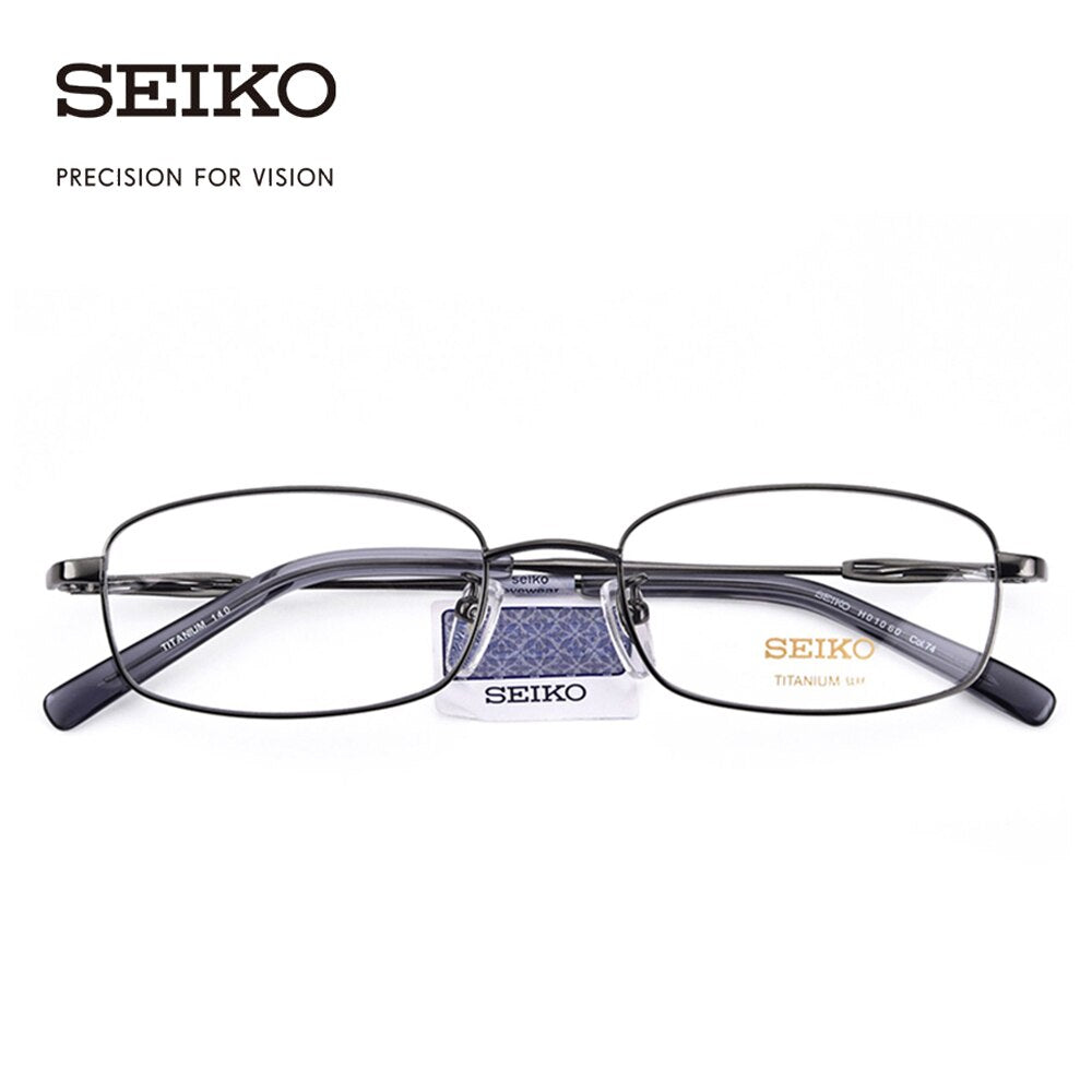 SEIKO Men Optical Glasses Frame Titanium Eye Sight Dioptric Spectacles ...