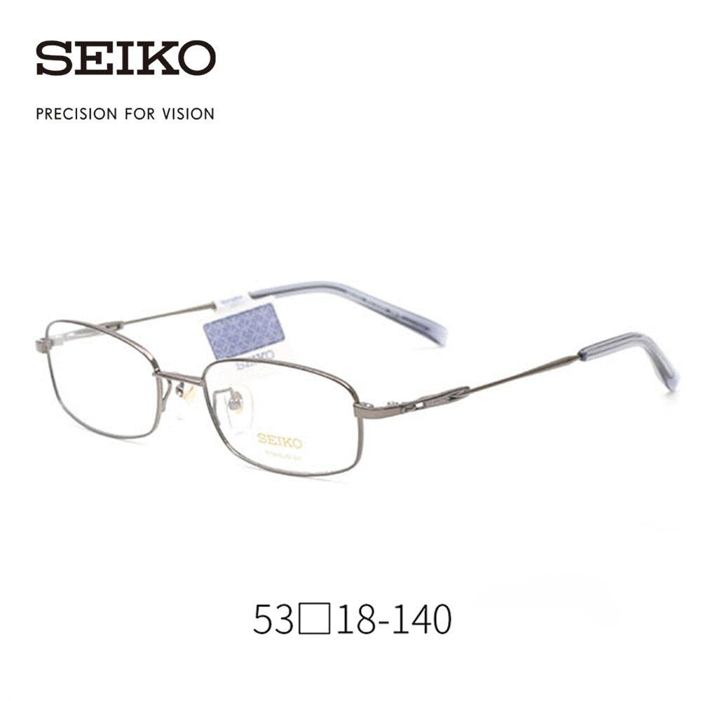 SEIKO Men Optical Glasses Frame Titanium Eye Sight Dioptric Spectacles ...
