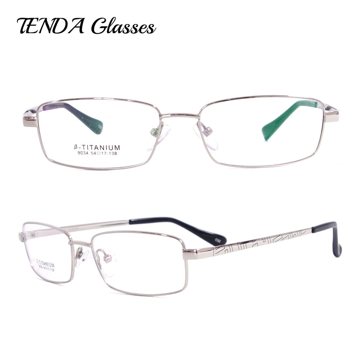 Titanium Flexible Eyeglass Frames Myopia Glasses Men Eyewear Frames Fo ...