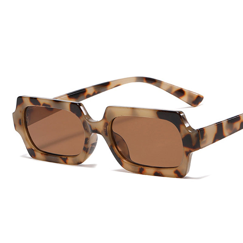 Vintage Ladies Square Sunglasses Women Small Frame Shades Sun Glasses ...